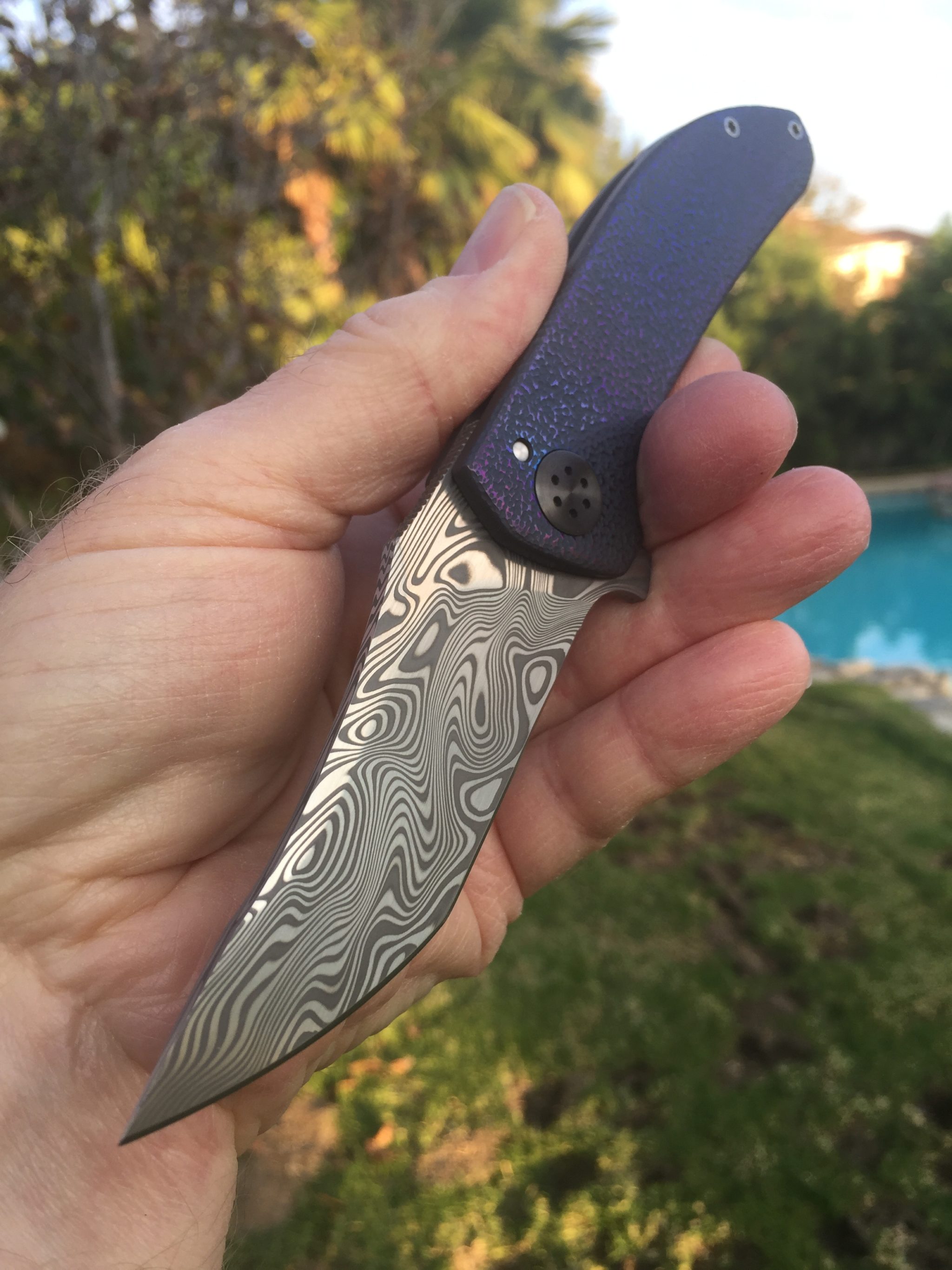 Walter Randolph DRESSED MINI PERSIAN TANTO - Steel Addiction Knives