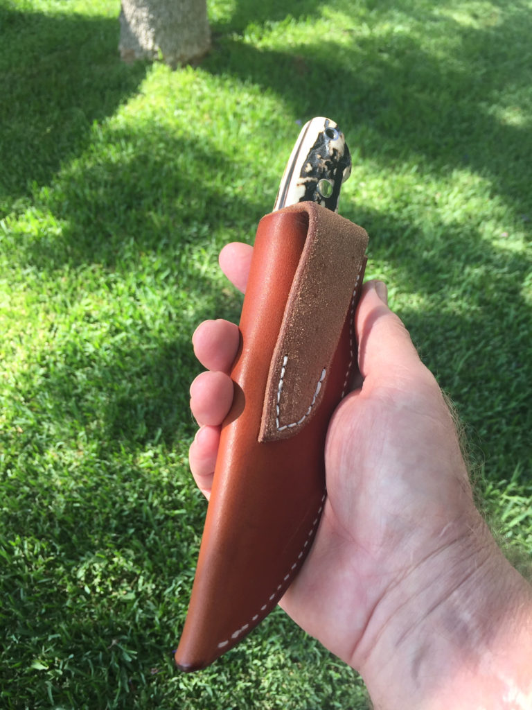 John Young 3/4 Chute Knife In Premium Stag - Steel Addiction Knives