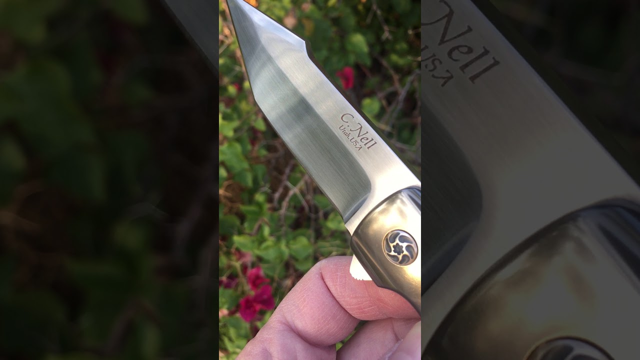 Chad Nell ESG Tanto - Steel Addiction Knives