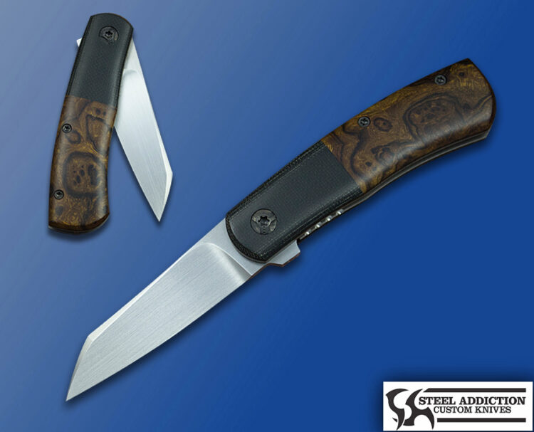 Jared Oeser NATIVE Flipper - Steel Addiction Knives