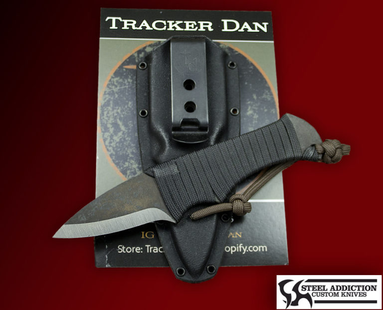 Tracker Dan Scandi Grind KARASHARK - Steel Addiction Knives