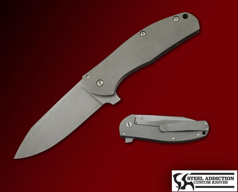 Ray Laconico Custom Fossa Flipper - Steel Addiction Knives