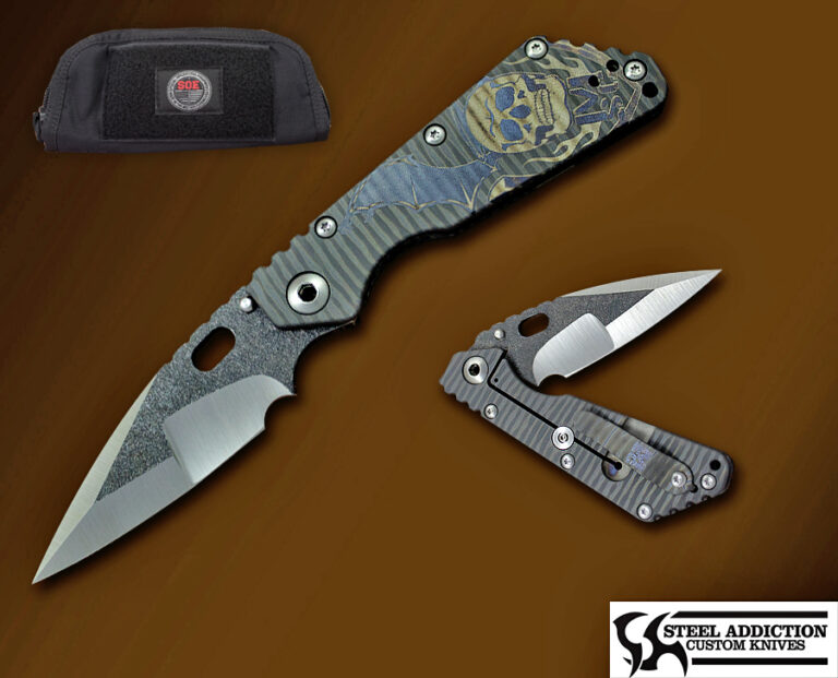 Mick Strider Batwing Custom SMF - Steel Addiction Knives