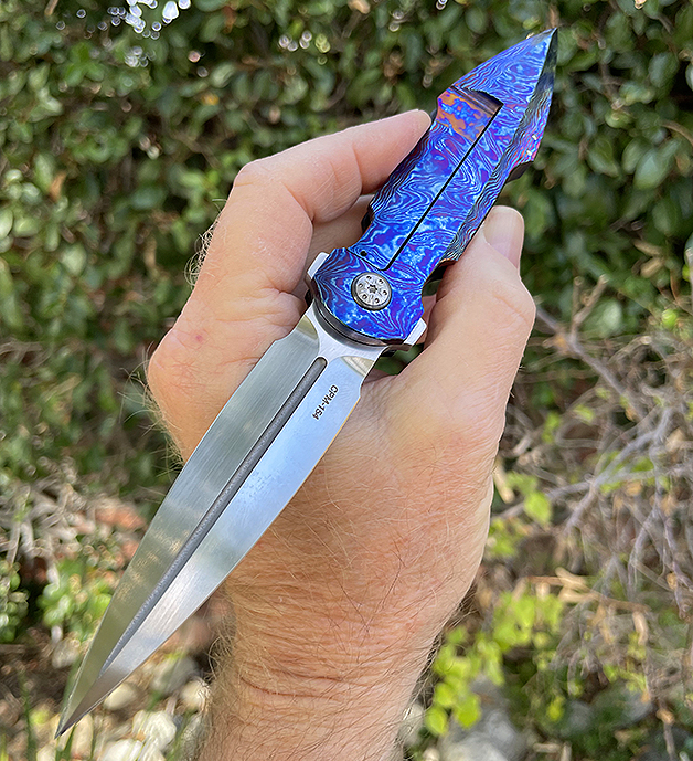 Tashi Bharucha DRESSED IKA Flipper - Steel Addiction Knives