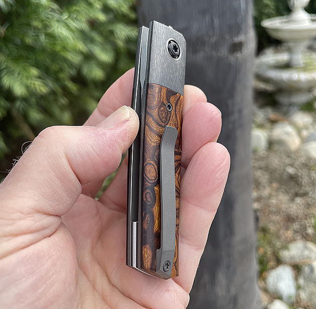 Jared Oeser TACHI Front Flipper - Steel Addiction Knives