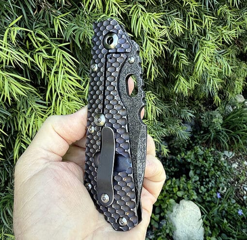 Mick Strider CUSTOM DGG NIGHTMARE Grind XL - Steel Addiction Knives